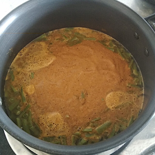 Alsande Randai – Yardlong beans curry – Kamath's Kitchen